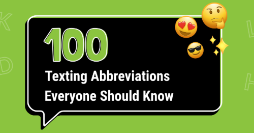 100 Text Abbreviations Everyone Should Know - TextMyGov